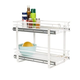 Household Essentials 2-Tier Slide-Out Under Cabinet Organizer - Bed ...