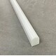 12'' L x 0.5'' W Marble Round Tile Trim - Thassos White - Case (18 ...