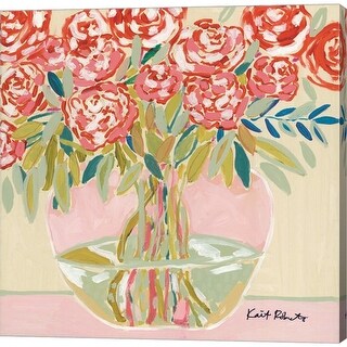 Kait Roberts 'Afternoon Blooms For You' Canvas Art - Bed Bath & Beyond ...