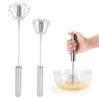 Stainless Steel Semi-automatic Whisk - Bed Bath & Beyond - 41050791