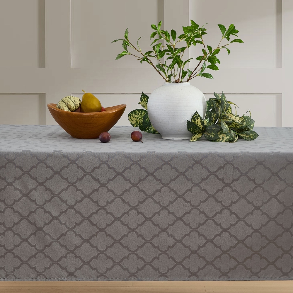 light grey tablecloths