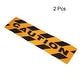 2pcs 6" x 24" Caution Warning Sticker Anti Slip Adhesive Abrasive Floor ...