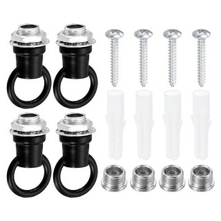 37mmx21mm Ceiling Hook, 4 Pack Screw Hooks Light Fixtures Accessory ...