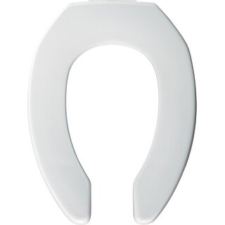 Bemis DuraGuard Elongated Toilet Seat with 3 Inch Risers - White - Bed ...
