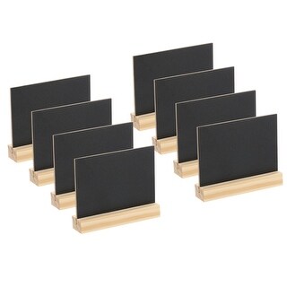 Mini Tabletop Chalkboard Signs with Easel Stand Rectangle, 3.9"x3 ...