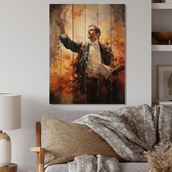 Designart "The Protestant Reformation Shades" Portrait Print on Natural ...