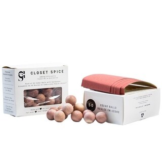 Closet Spice Cedar Cloth Protection, Non Treated, 100% Pure Cedar Wood ...