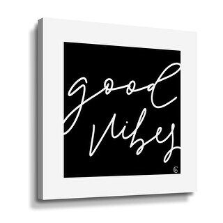 Good Vibes Gallery Wrapped Canvas - Bed Bath & Beyond - 33698889
