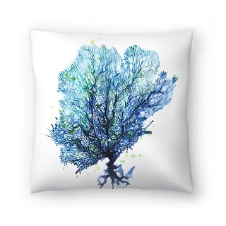 Sea Fan Aqua - Decorative Throw Pillow - Bed Bath & Beyond - 31034309