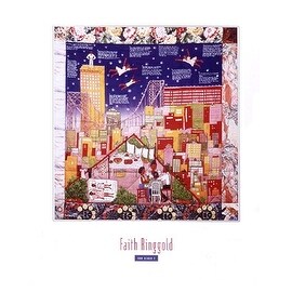 ''Tar Beach 2'' by Faith Ringgold Museum Art Print (28 x 22 in.) - Bed ...