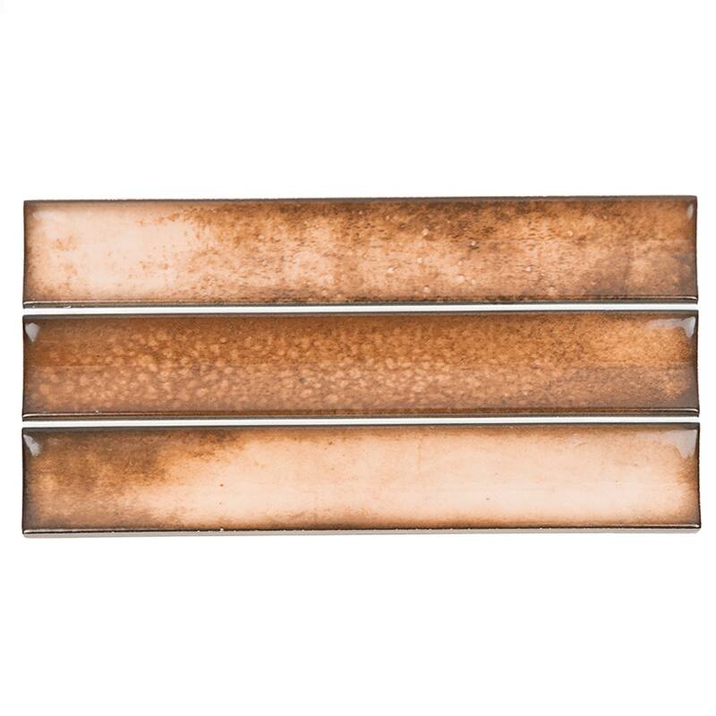 Sakura Fluted 4.5x9 Glossy Porcelain Subway Tile - Wall & Backsplash ...