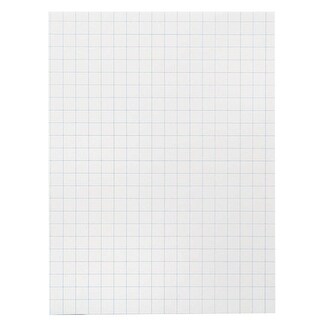 School Smart Graph Paper, 1/2 Inch Rule, 9 x 12 Inches, White, 500 ...