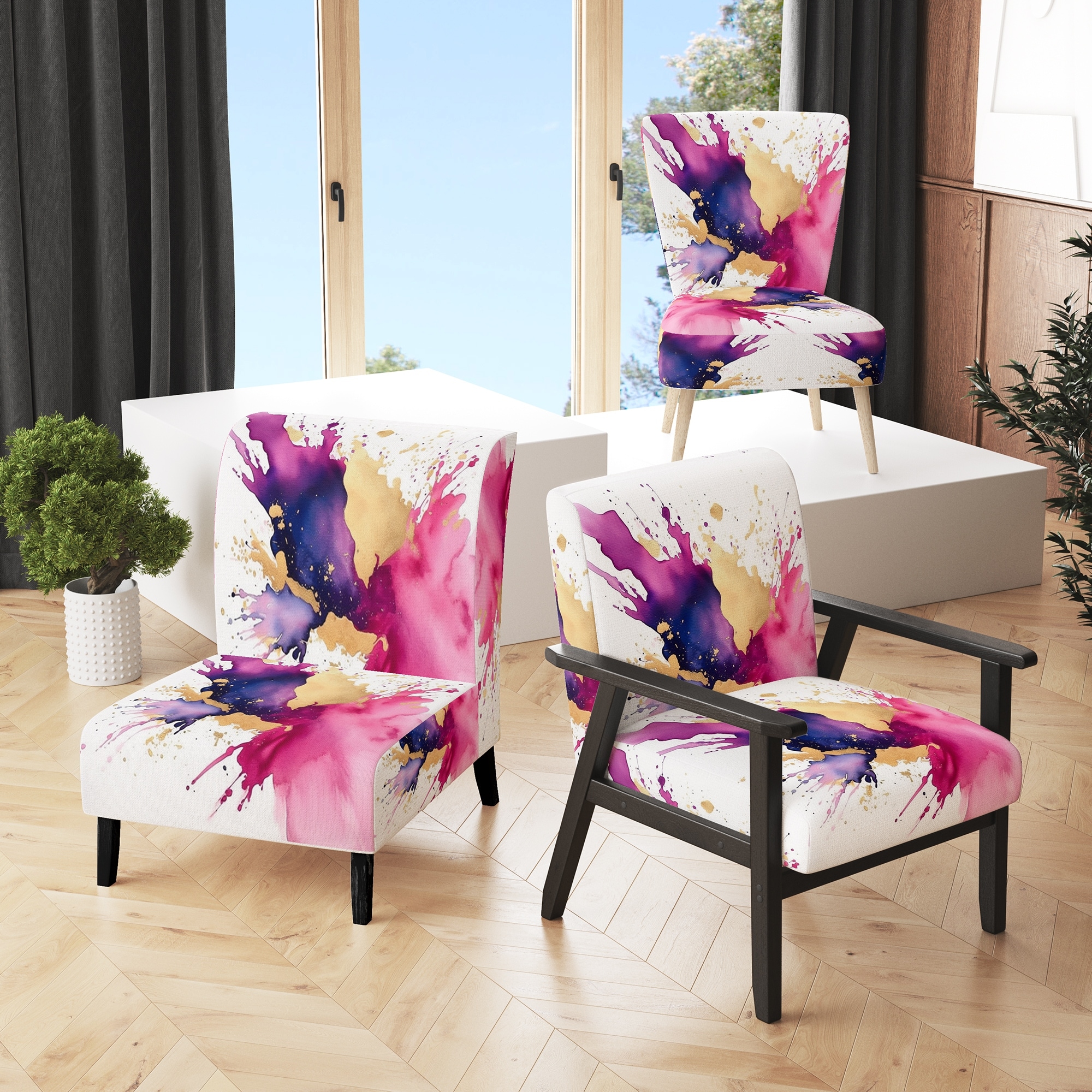 Purple Accent Chairs - Bed Bath & Beyond