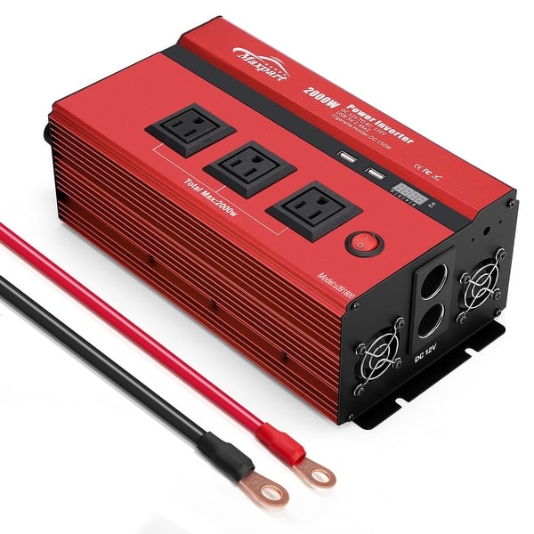 2000w Inverter 12v Car Power Inverters for Vehicles Truck with USB ...