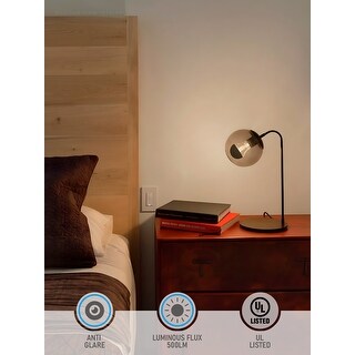 A19 LED Dimmable Light Bulb,Anti Glare, E26 Base, 2700K Soft White ...