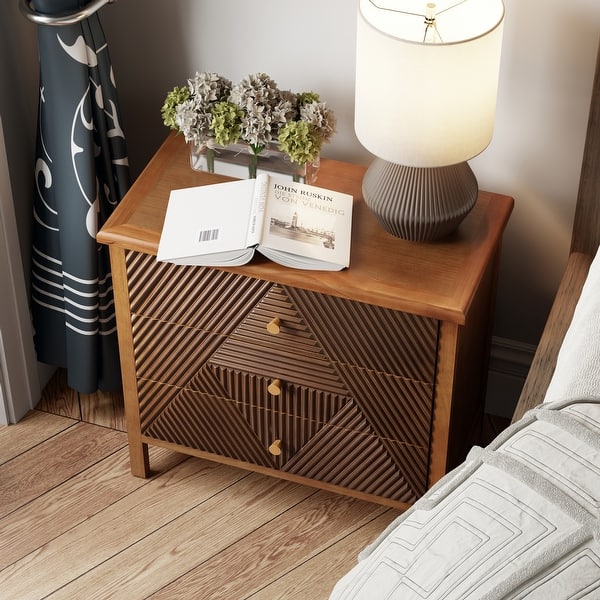 geometric pattern dresser