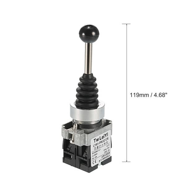 Joystick Switch Controllers 2 Position 2NO Momentary Type AC 600V 10A ...