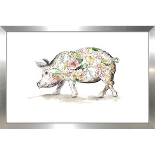 "Happy Little Pig (Horizontal)" Print on Acrylic - Bed Bath & Beyond ...