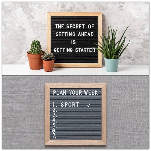 Felt Letter Board Letters Numbers Symbols 3/4 Inch Blue Alphabet ...