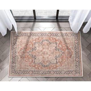 Well Woven Apollo Bolona Persian Oriental Machine Washable Area Rug ...