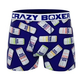 Crazy Boxer Bud Light Seltzer All Cans Print Mens Boxer Briefs - Bed ...