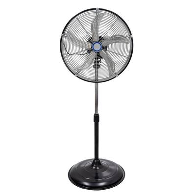 5000 CFM 20 inch High Velocity Pedestal Oscillating Fan with Drum Head ...
