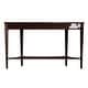 Astor 54"W Burl Wood Demilune Console Table - Bed Bath & Beyond - 37361824