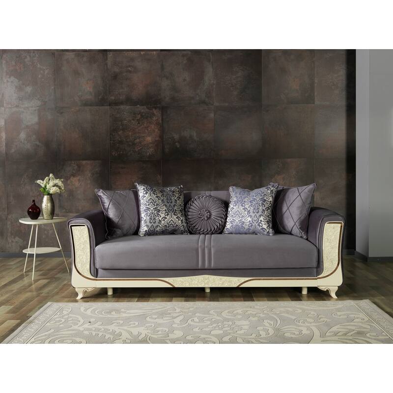 Carmen 2-Pieces One Sofa One Loveseat Living Room Set - Overstock ...