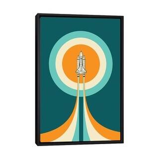 iCanvas "The Space Shuttle" by Jazzberry Blue Framed Canvas Print - Bed ...
