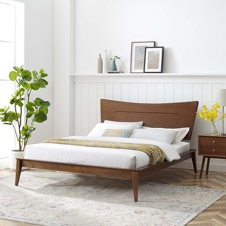 Astra King Wood Platform Bed - Bed Bath & Beyond - 32570535
