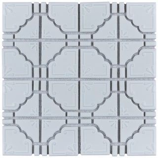 Merola Tile Tower Beige 12" x 12" Porcelain Mosaic Tile - On Sale - Bed ...