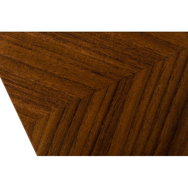 Modrest Ackley Modern Walnut Rectangular Dining Table - On Sale - Bed ...