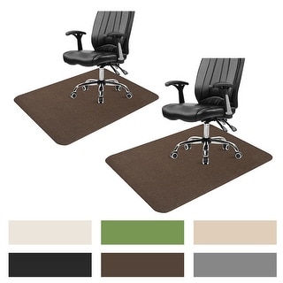 2Pcs Office Chair Rug Floor Protection 36x48 Inch - Bed Bath & Beyond ...