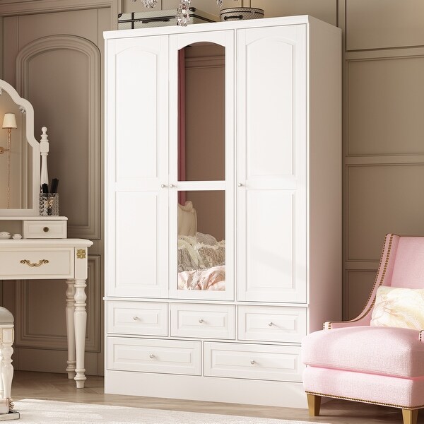 Small double wardrobe store