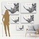 Black Rhinoceros Wall Art Canvas 4042 - Bed Bath & Beyond - 39945099