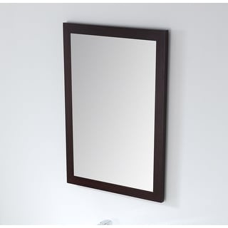 Adagio Espresso/Wenge 22-inch Wall Mirror - 21.6" L x 1" W x 29.5" H ...