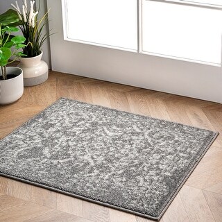 Brooklyn Rug Co Light Grey Aztec Print Area Rug - On Sale - Bed Bath ...