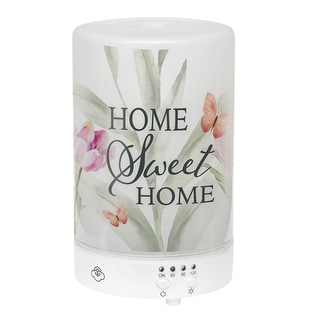 5.75" LED Floral Butterfly "Home Sweet Home" Essential Oil Diffuser - Bed Bath & Beyond - 28699087