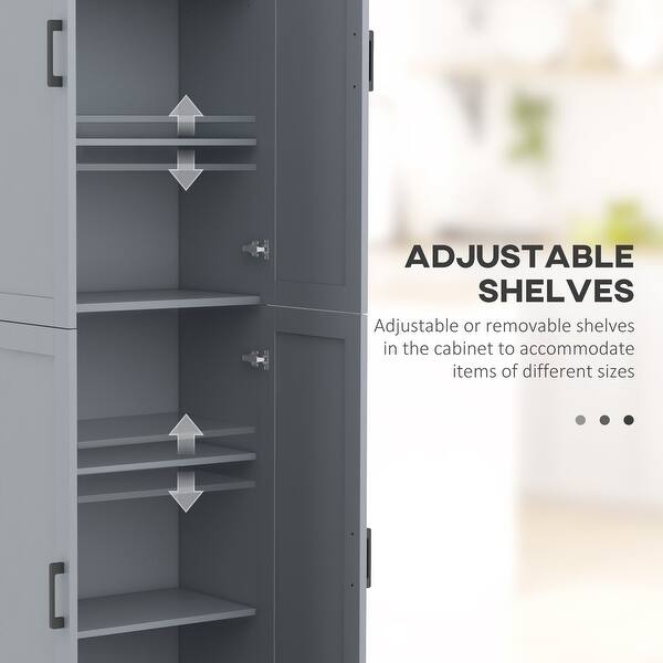 Linen Tower Storage Floor Cabinet Classification and Storage Cabinet ...