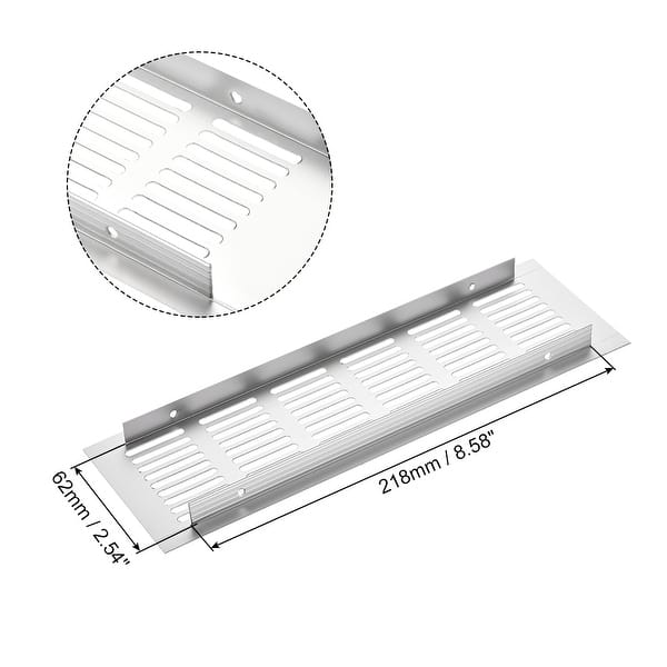 Rectangle Air Vents Grille Mesh Airflow Louver 3Pcs - Bed Bath & Beyond ...