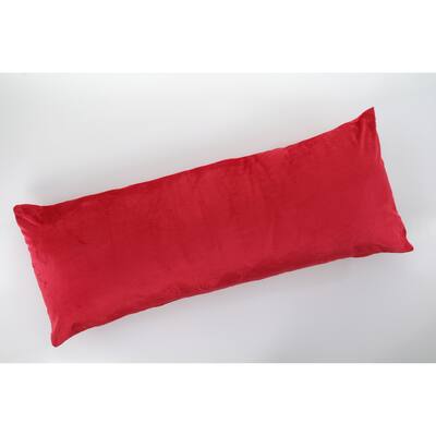 Decorative Plush Polyester Body Pillow - Overstock - 31772261