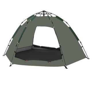 Camping Dome Tent, Waterproof, Spacious, Portable Backpack Tent - Bed ...
