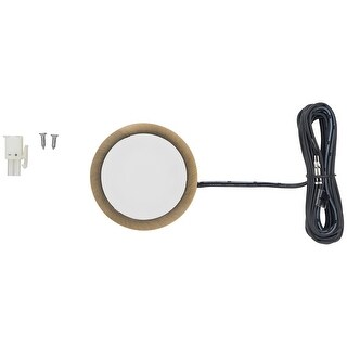 Tresco Three Watt 5000k Surface Mount or Recess Mount LED Puck Light ...