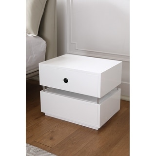 Modern Intelligent Induction Light Night Stand with Drawers for Bedroom ...