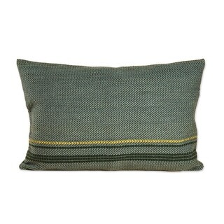 Novica Handmade Relaxed And Cozy Wool Cushion Cover - Bed Bath & Beyond ...