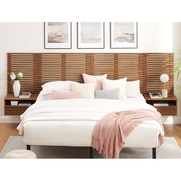 King Size Headboard With Nightstands