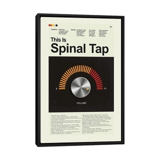 iCanvas "Spinal Tap" by Prints and Giggles by Erin Hagerman Framed ...
