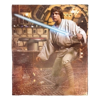 Lucas Star Wars Jedi Master Silk Touch Throw Blanket - Bed Bath ...