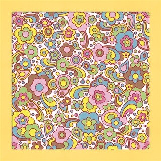 Ron Magnes 'Paisley Pattern On White' Framed Art - Bed Bath & Beyond ...