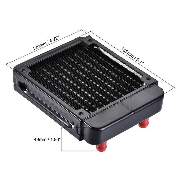 Water Cooling Radiator for PC CPU Nozzle with Aluminum Tubes - Bed Bath ...